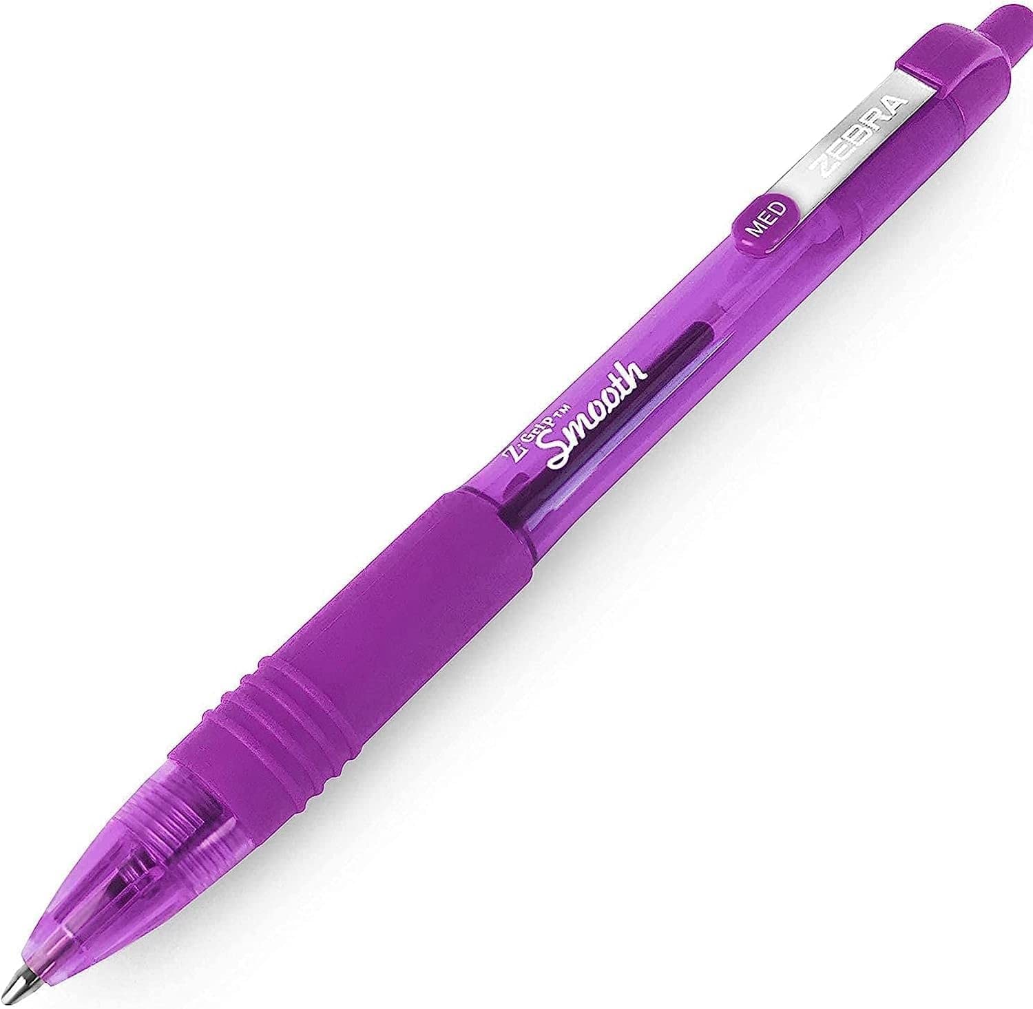 Zebra Z-Grip Smooth – Retractable Ballpoint Pen – Pack of 6-3 x Green ...