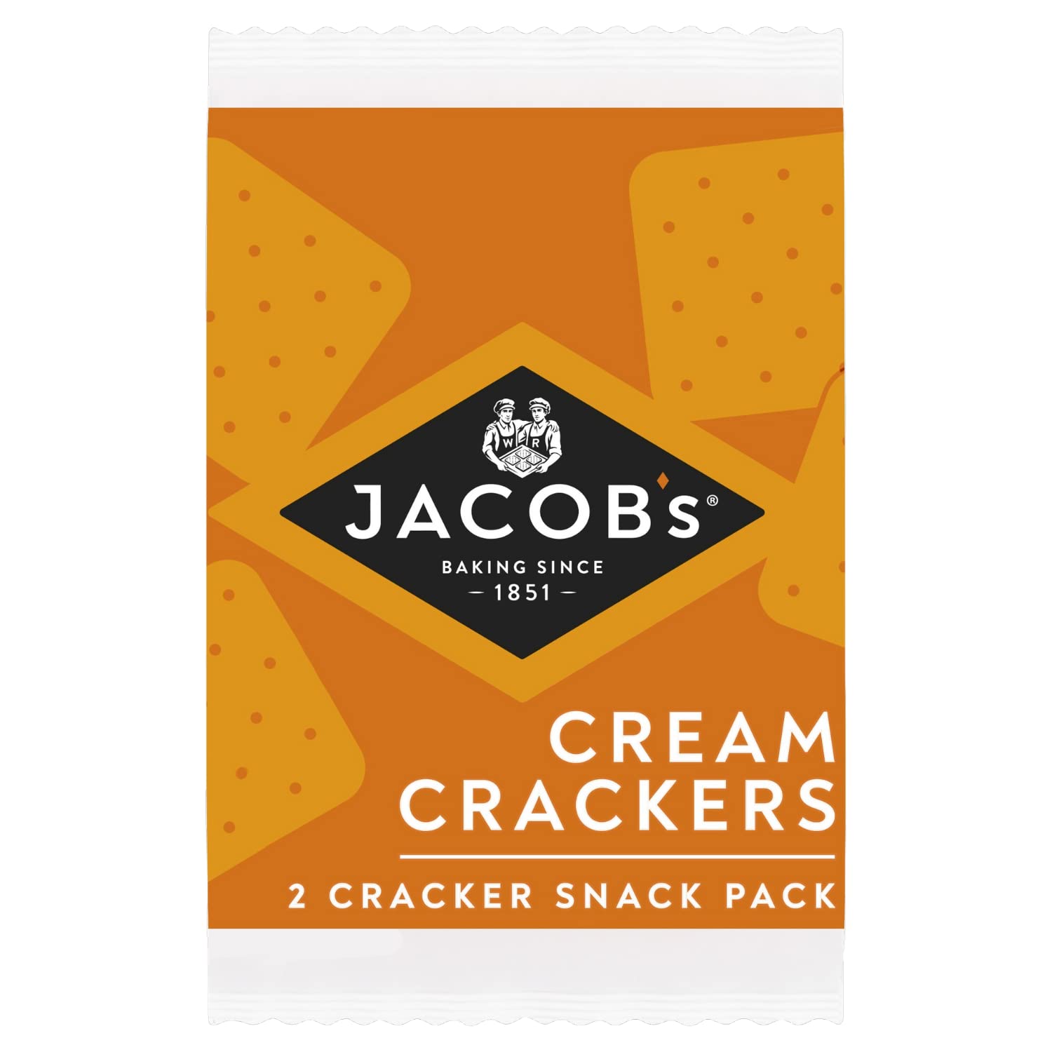 Jacob's Mini Cream Crackers, Individually Wrapped Twin Packs With Two ...