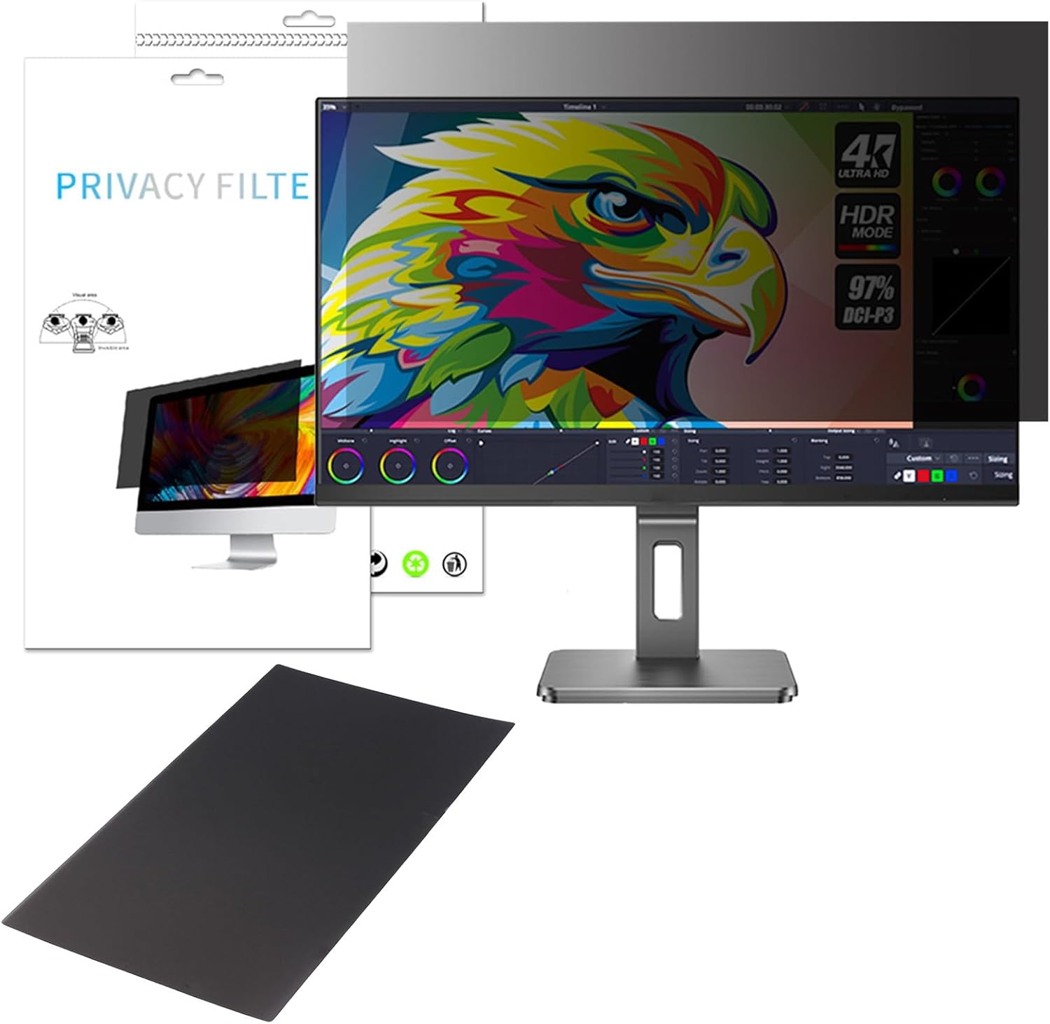Amazon.com: Aoisavch 11.6-27 Inch Computer Privacy Screen, Computer ...