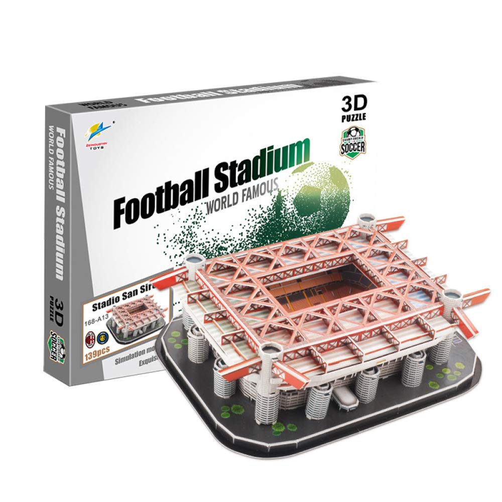 Buy nnn 3D Puzzle Models DIY Football Stadium Paper Puzzles 3D,World ...