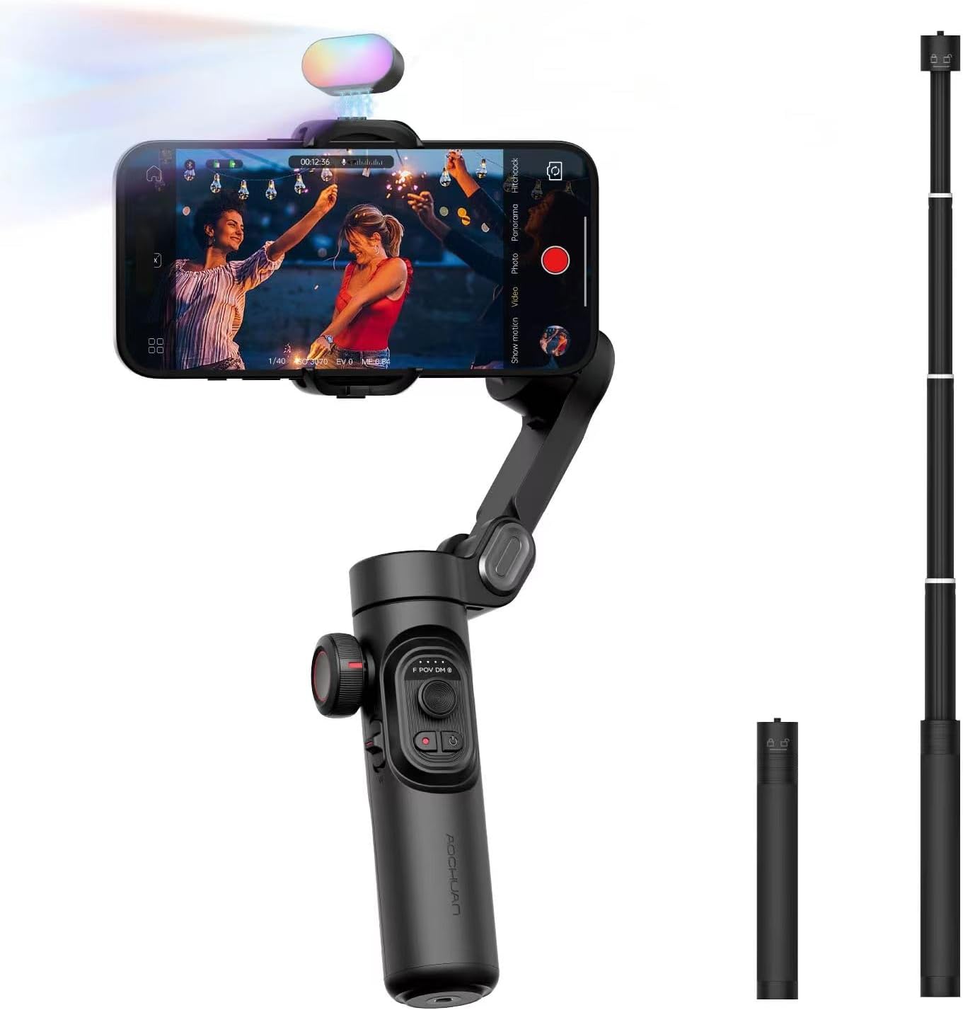 Amazon.com: AOCHUAN 3-Axis Gimbal Stabilizer for Smartphone Smart XE ...