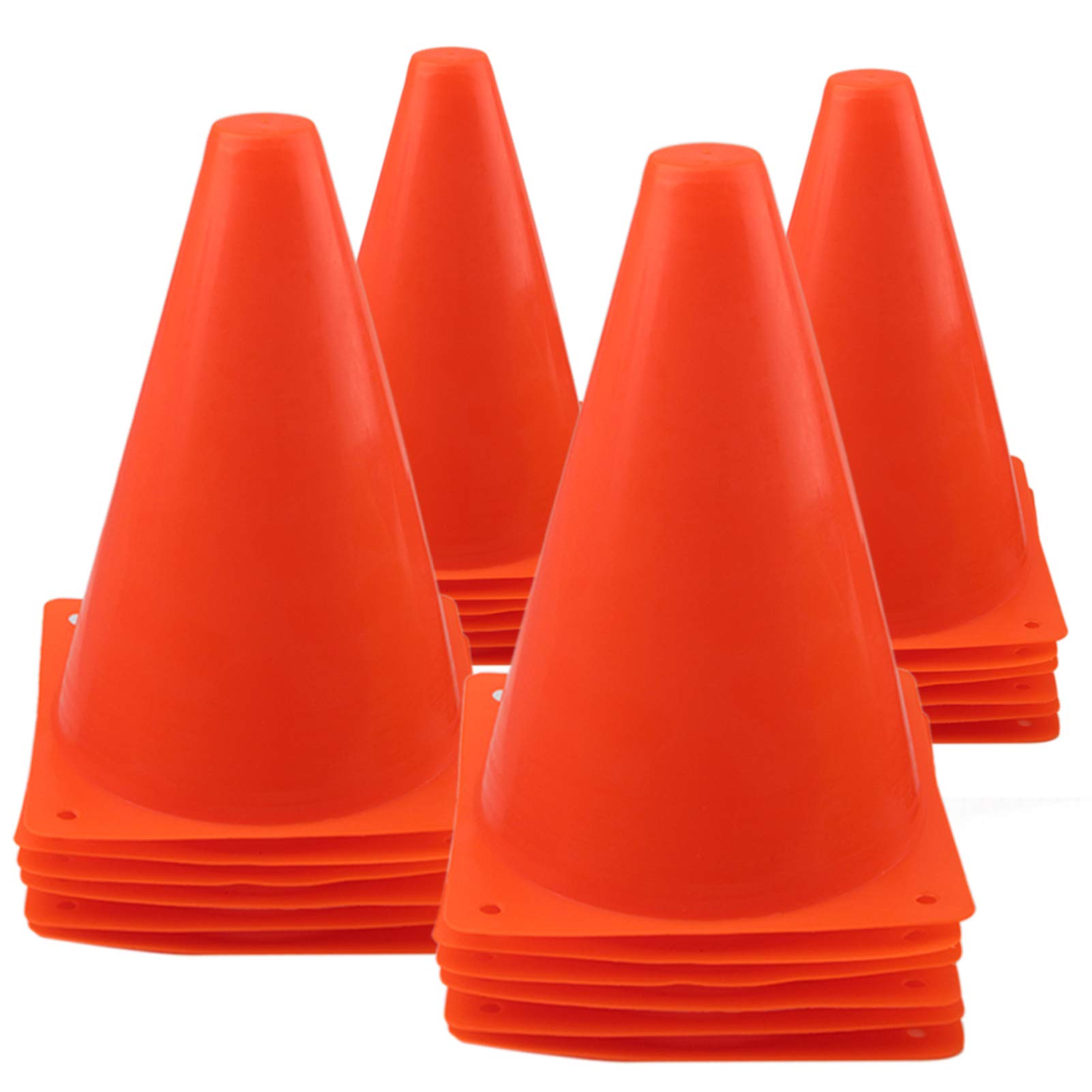 Snapklik.com : Mirepty 7 Inch Plastic Traffic Cones Sport Training ...
