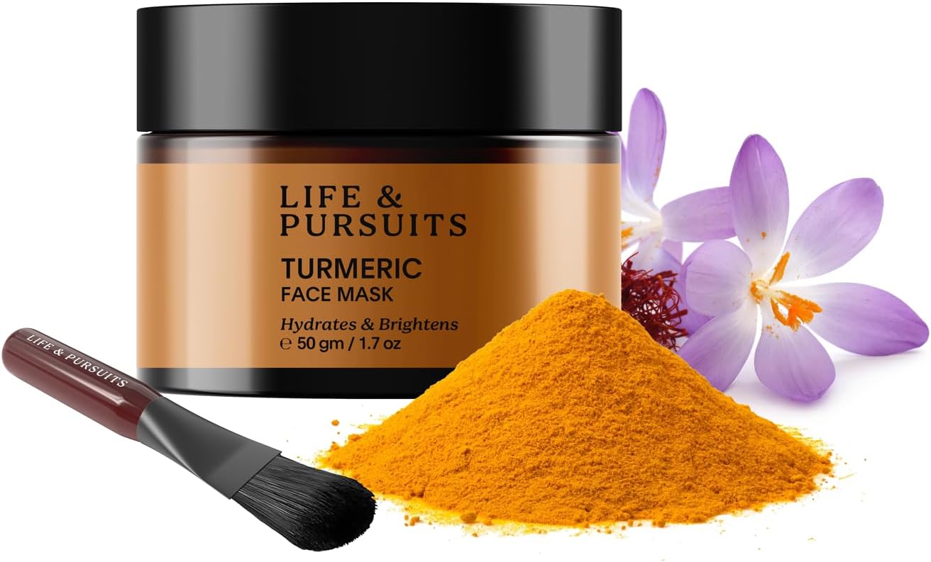 Amazon.com : LUVCLAY Vitamin C and Turmeric Clay Mask for Face – Deep ...