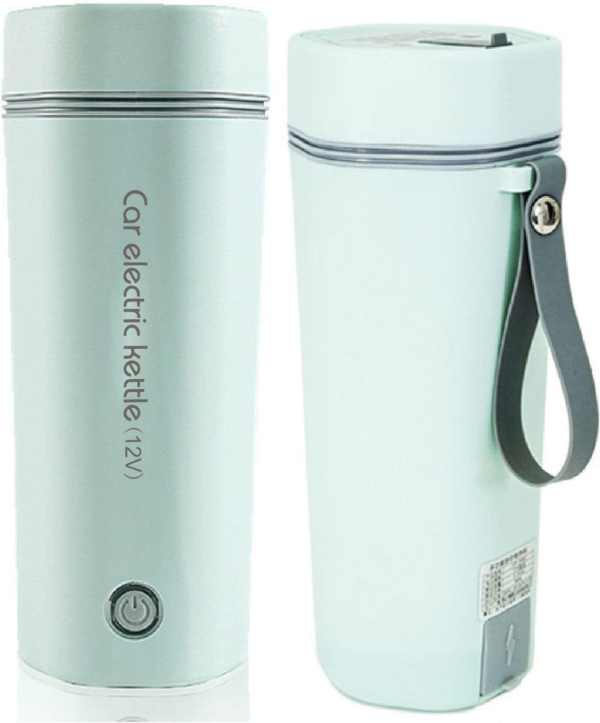 Travel Kettle 350ml Portable Electric Car Water Cup 3 in 1 Stainless ...