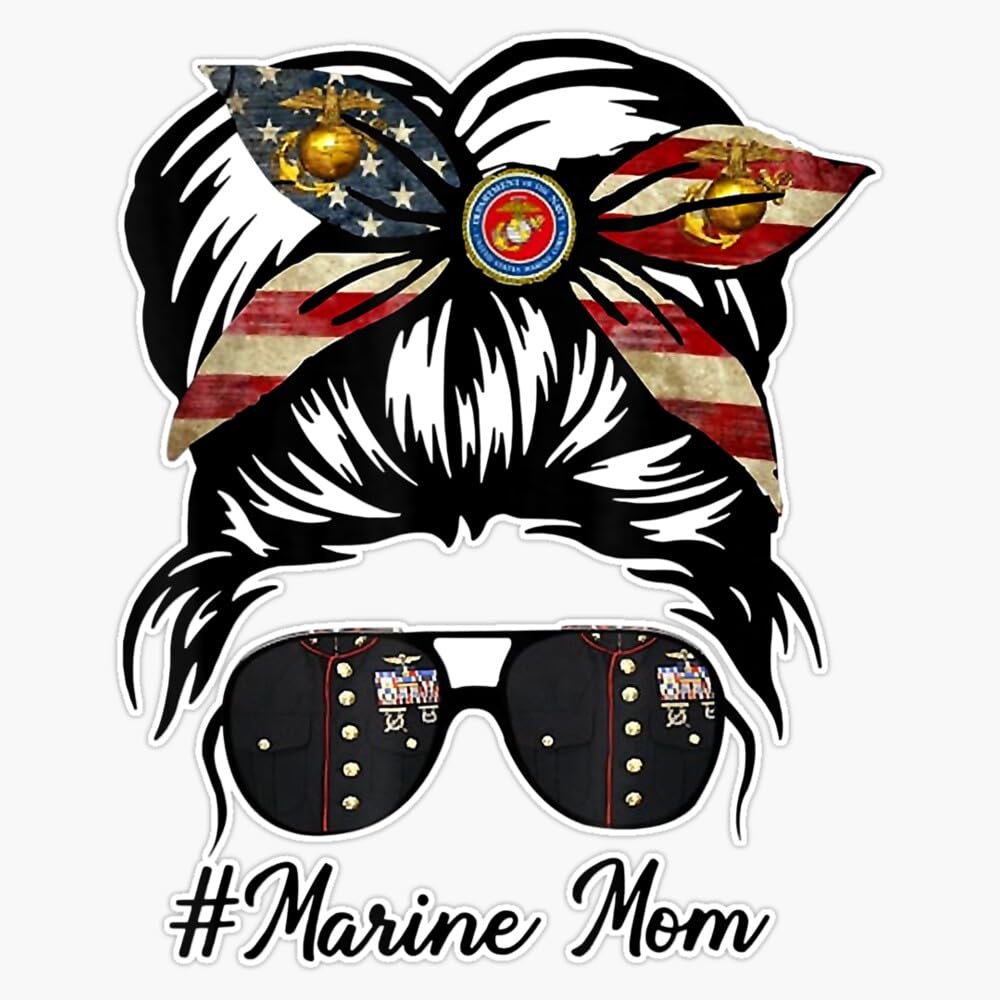 Marine Mom Wallpaper USMC Proud Marine Mom Vinyl Decal Purchase