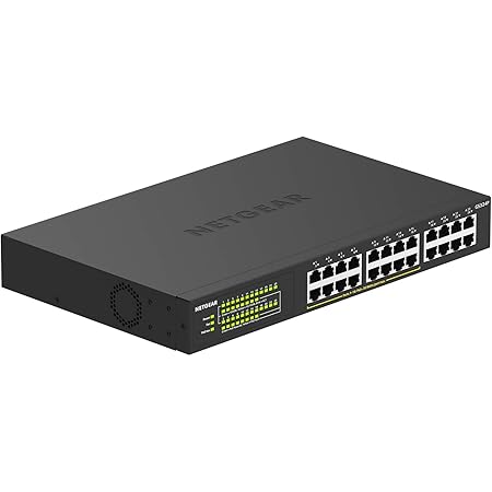Amazon.com: Netgear FS726TP ProSafe 24 Port 10/100 Smart Switch with 2 ...