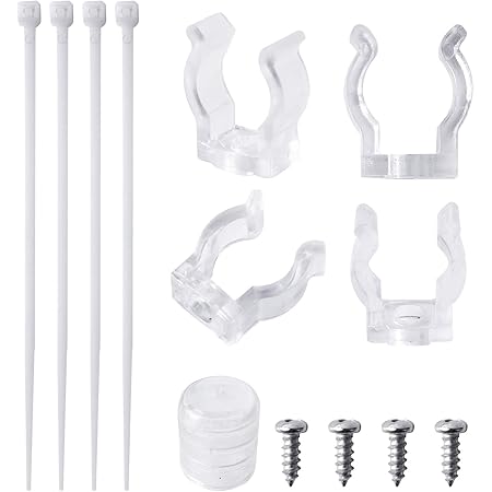 Clips To Hang Outdoor String Lights 36-Pack LED Rope Light Clips ...