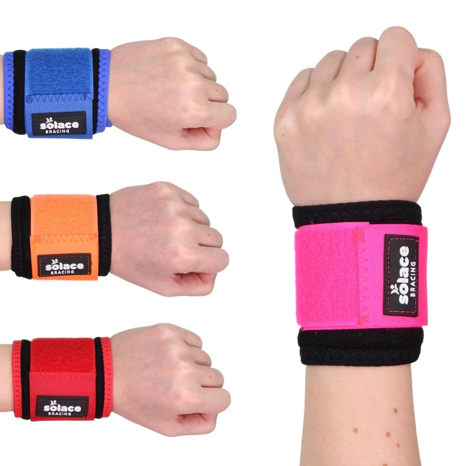 SOLACE BRACING Stabilising+ Wrist Support (4 Colours) – British Made ...
