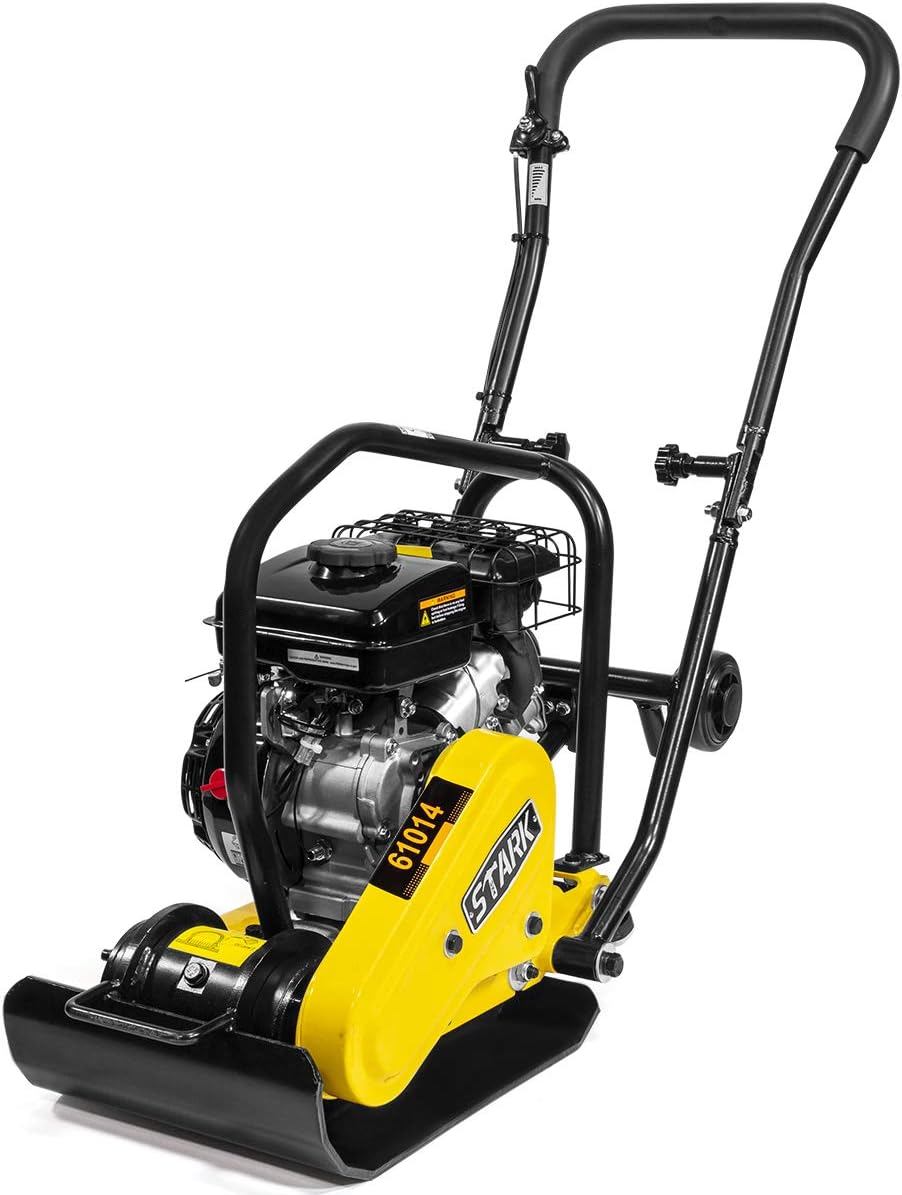 Amazon.com: Stark USA 2HP Plate Compactor Gas 79cc 2,000lbs Force ...