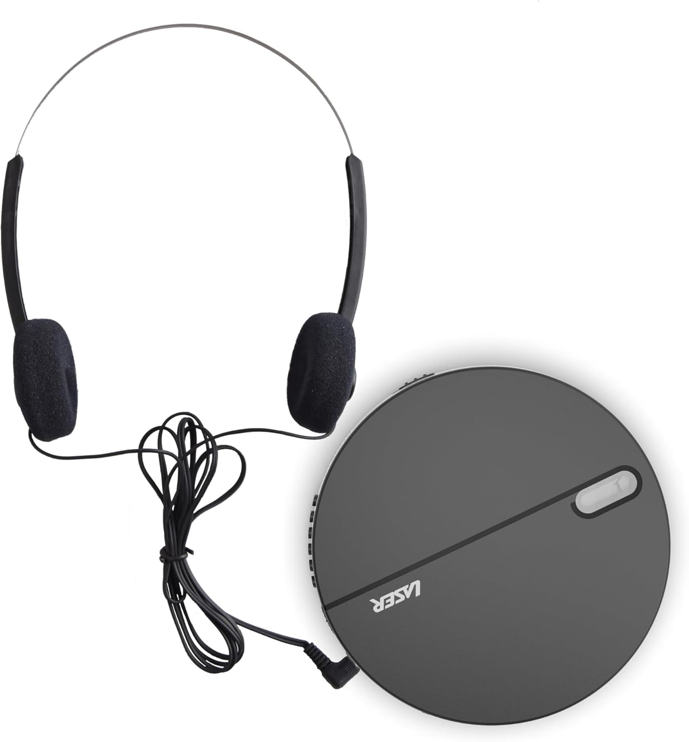 Laser Portable CD Player with Headphones – MP3 & WMA Playback, Anti ...