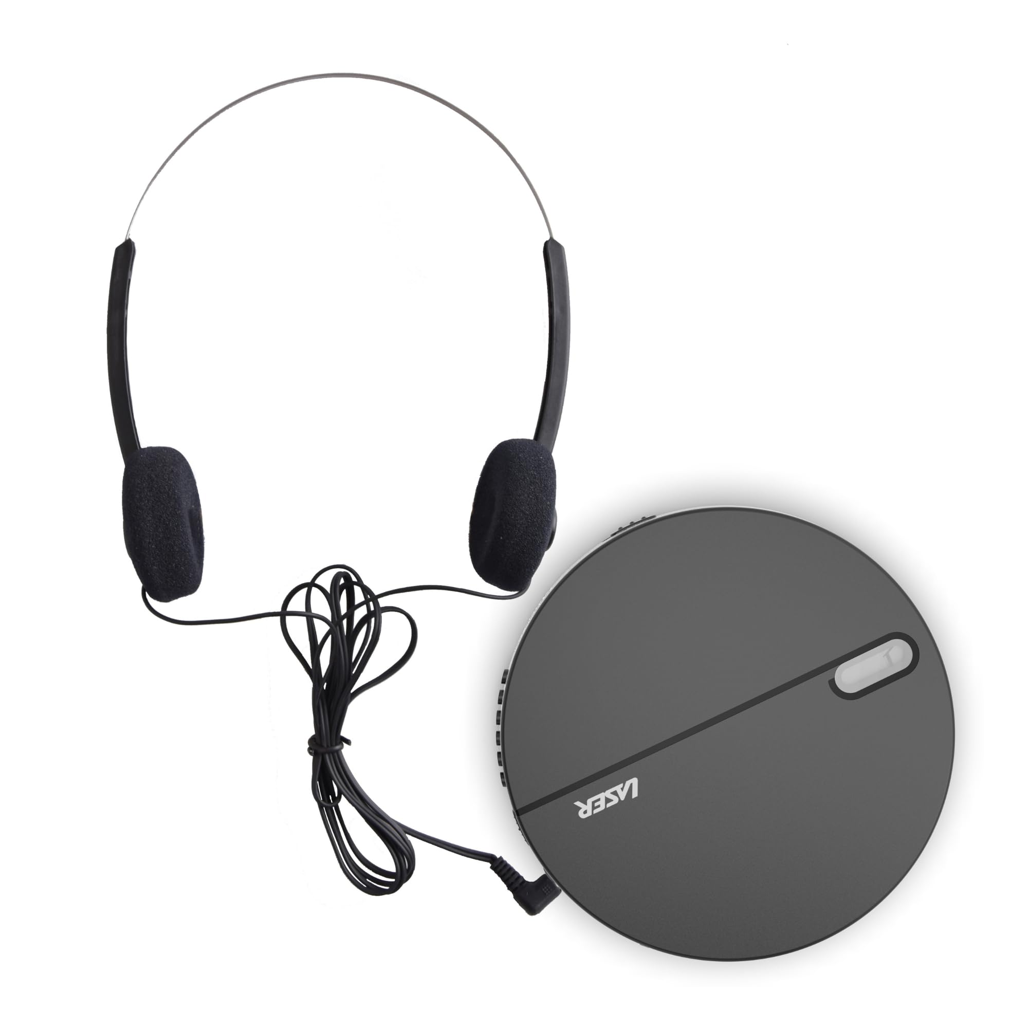 Laser Portable Walkman CD Player with Headphones - Personal CD/MP3 ...