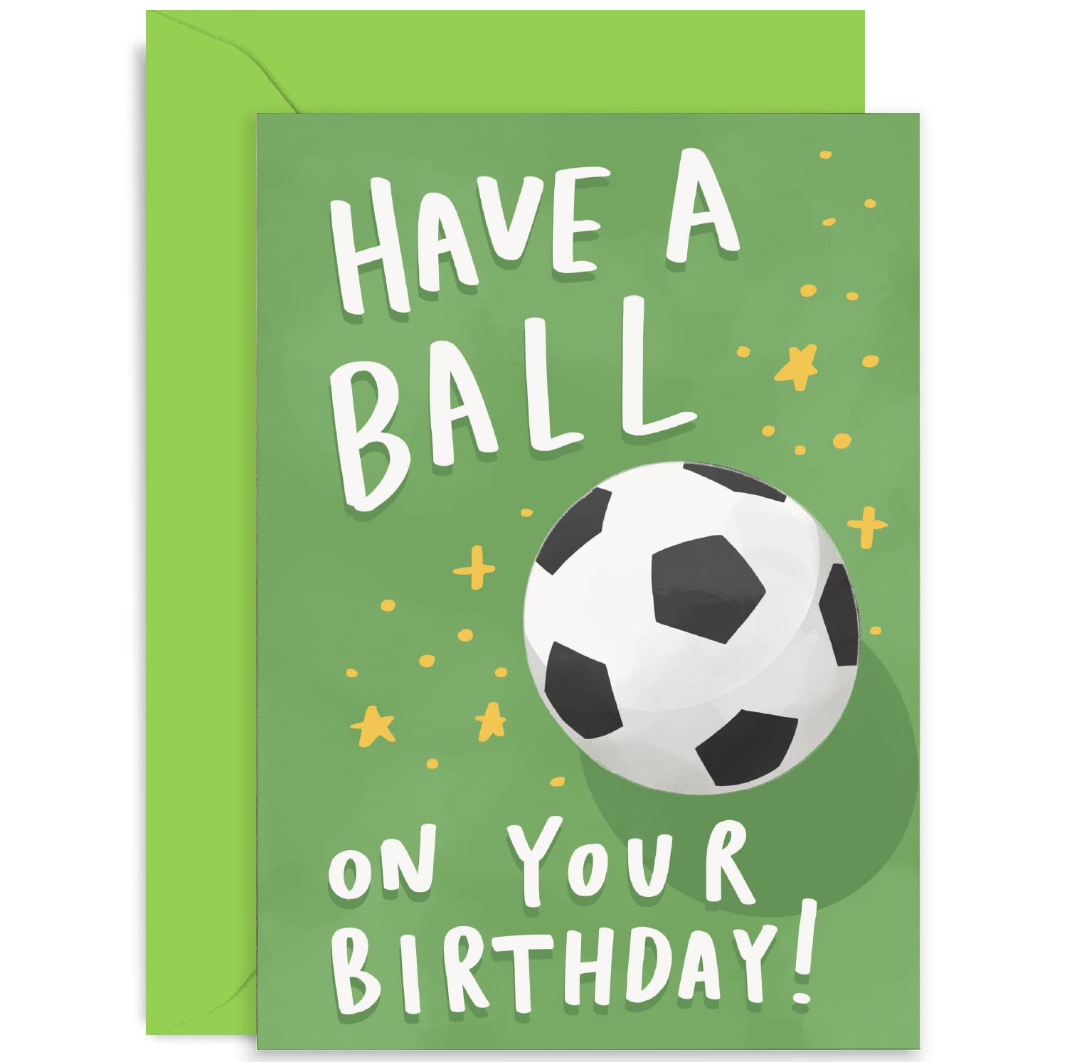 Old English Co. Football Birthday Card for Him - 'Have a Ball' Footie ...