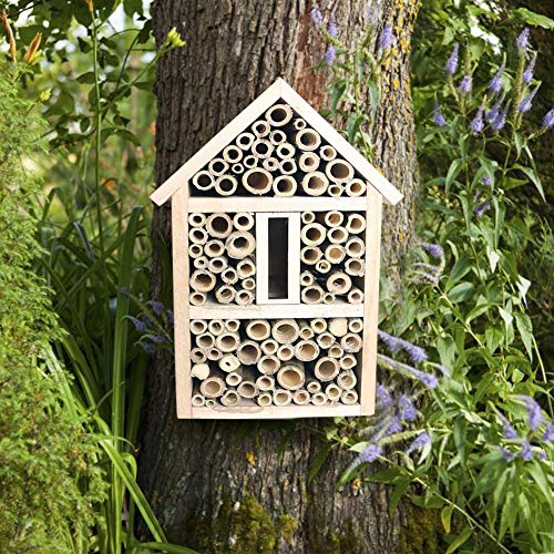 Welltobuy Bee Hotel Bee House Home Insect Hotel House HomeBamboo Bee ...