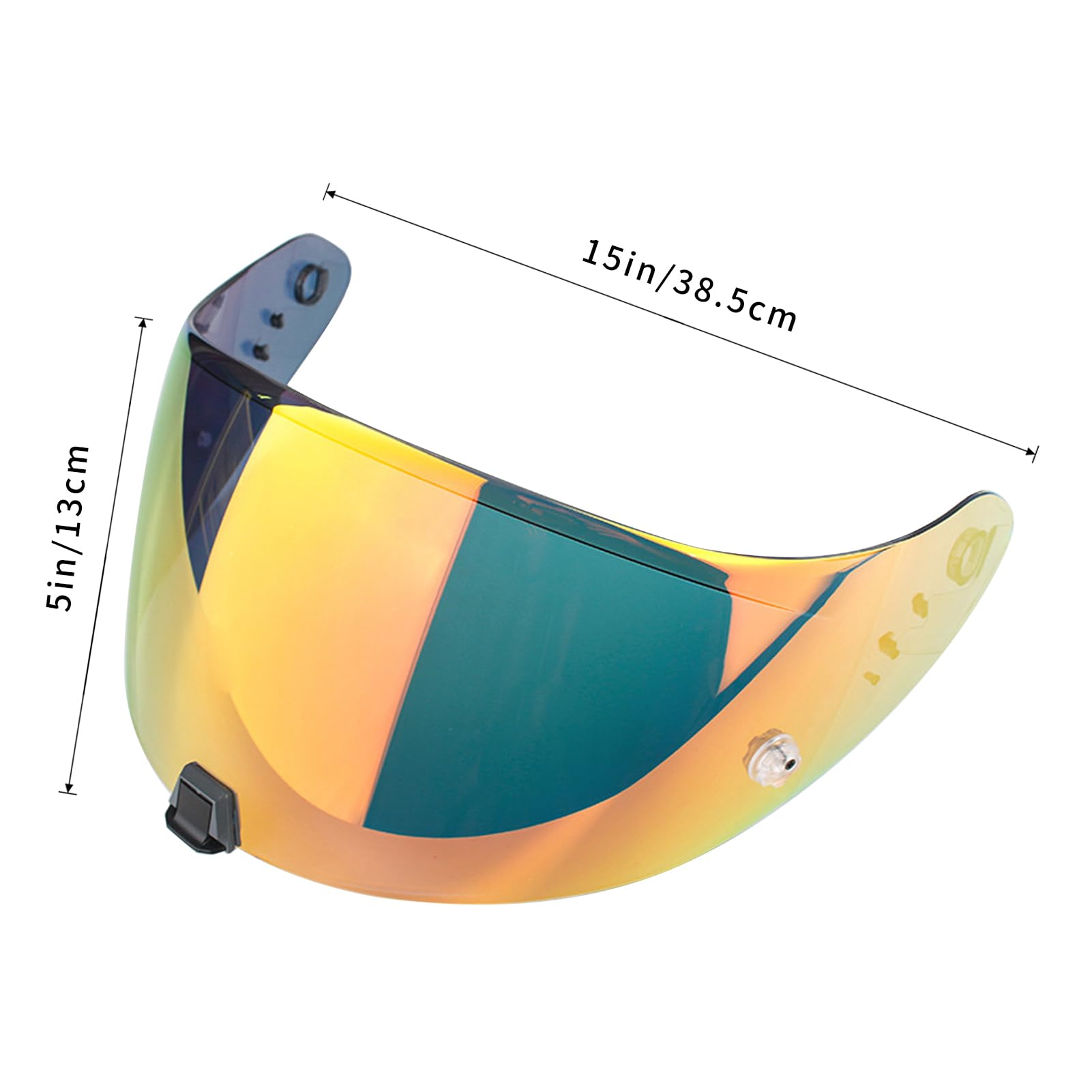 Snapklik.com : Terizger Motorcycle Helmet Face Shield Lens For T520 ...