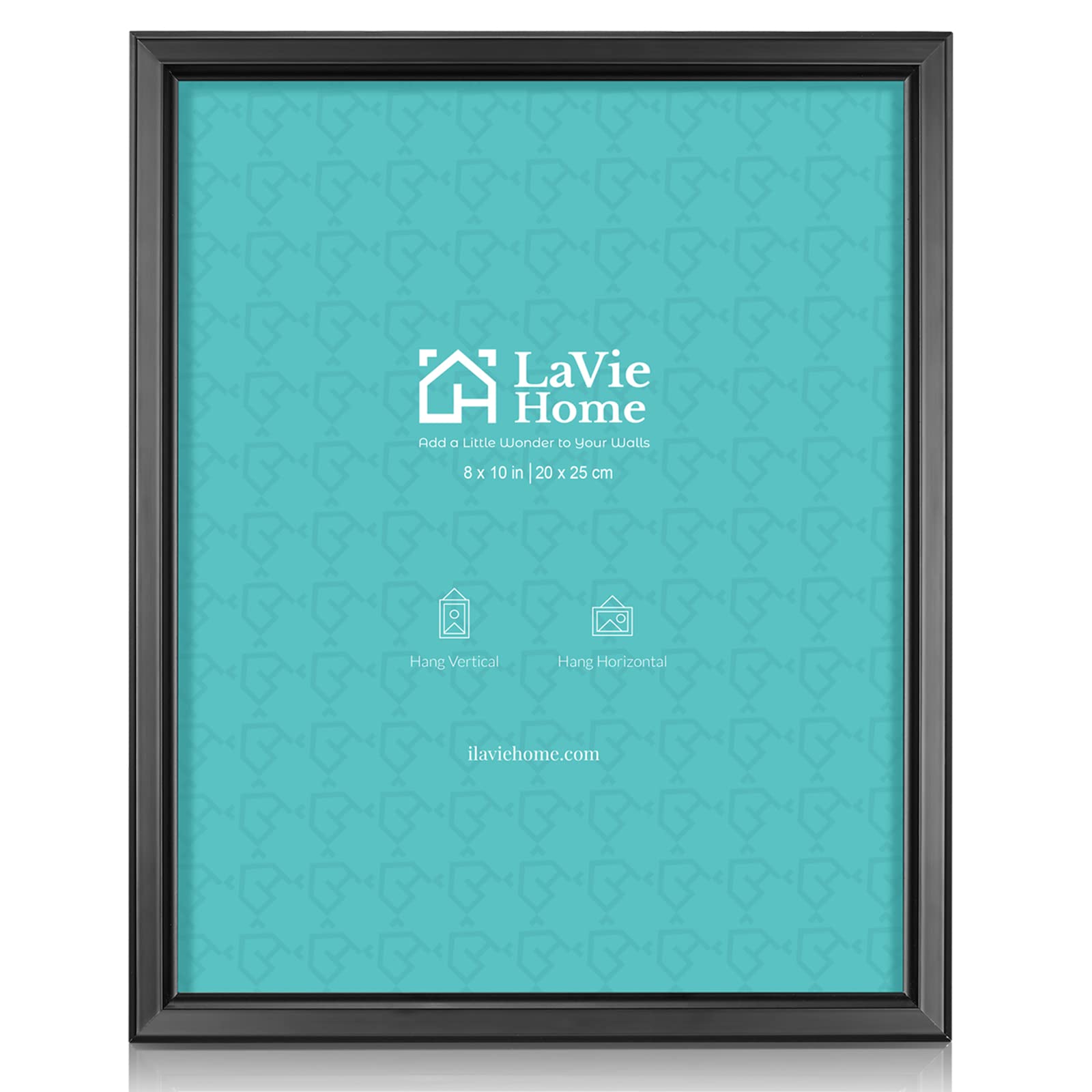 LaVie Home Large Picture Frames (1 Pack, Black) Simple Designed Photo ...