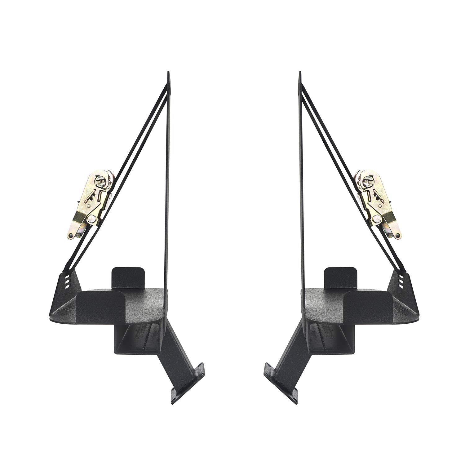 Hooke Road Wrangler JK 5.3 Gallon Oil Jerry Gas Can Holders Compatible ...