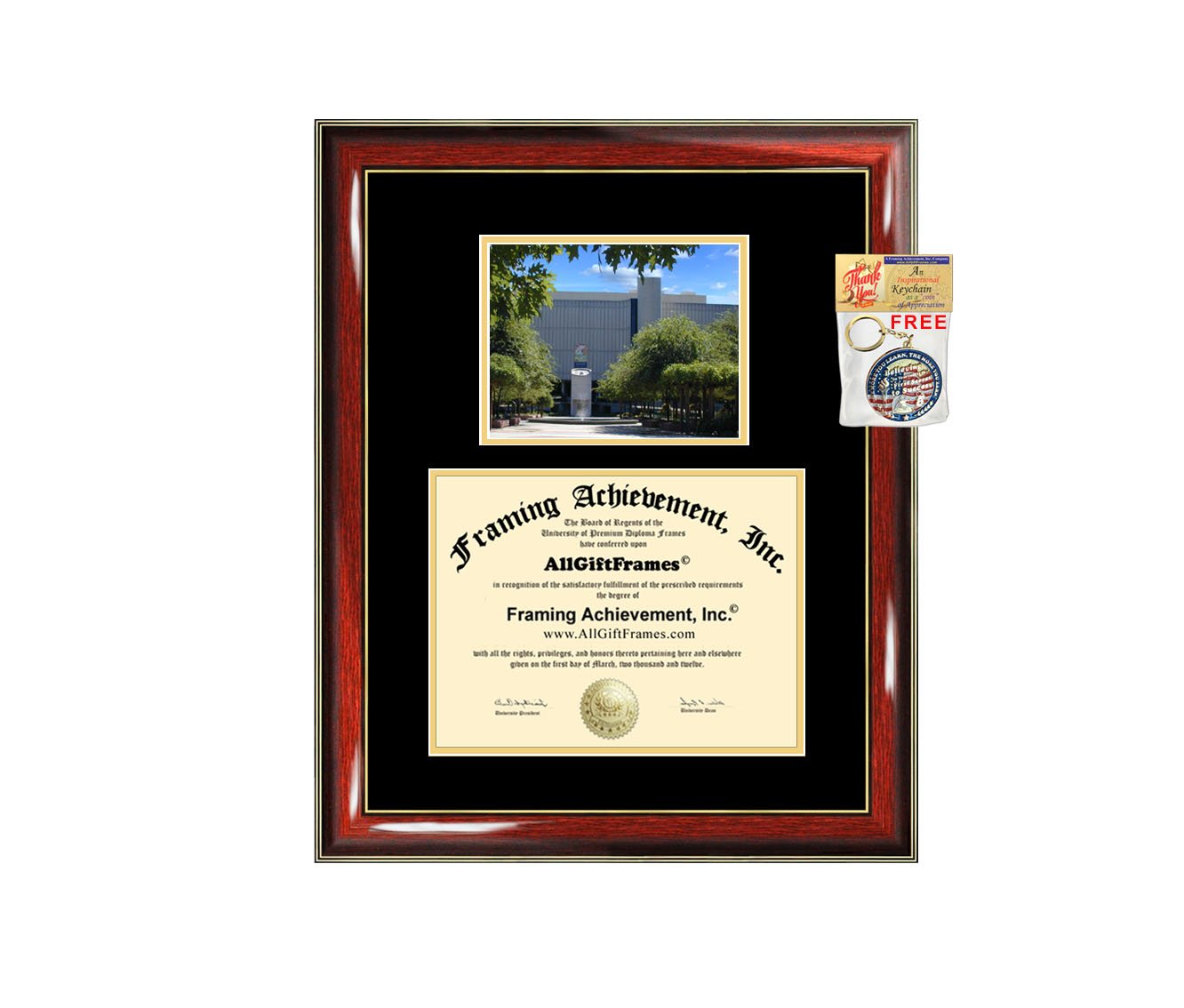 Sac State Degree Certificate Amazon.com Double Diploma Frame CSUS