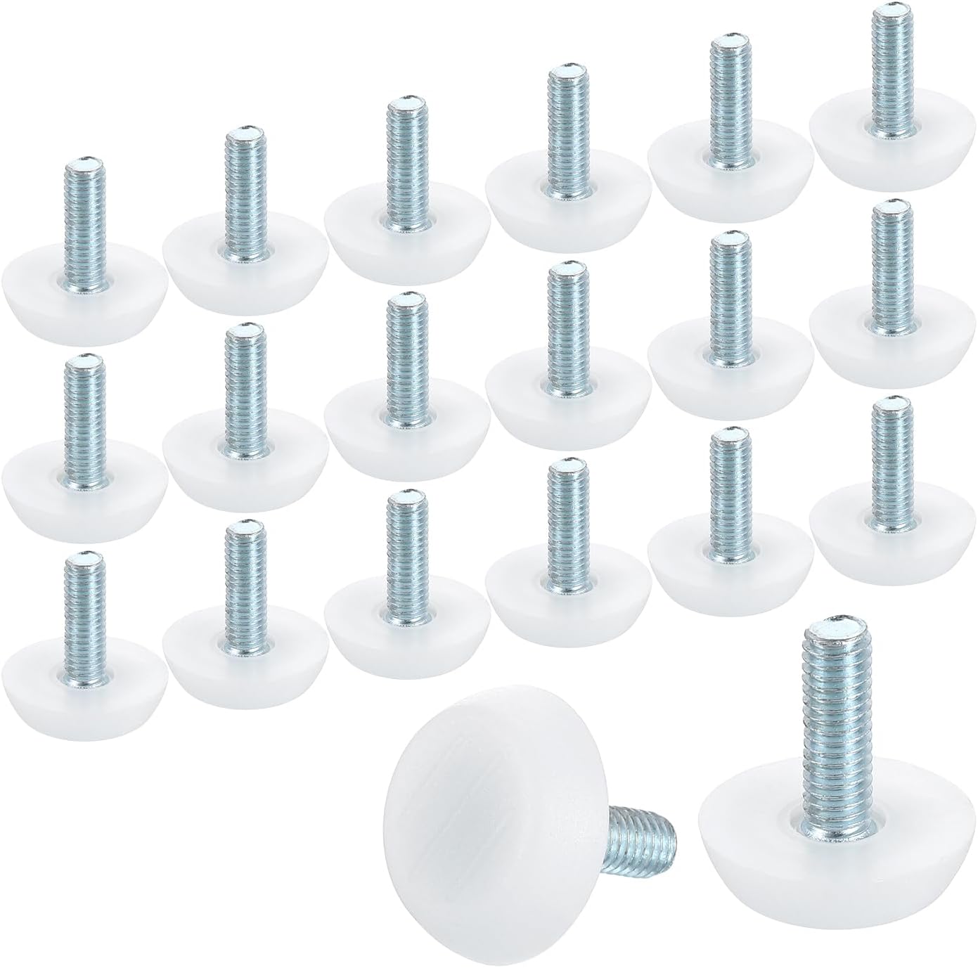 Amazon.com: uxcell 50Pcs Adjustable Furniture Feet, M6-18 Thread ...