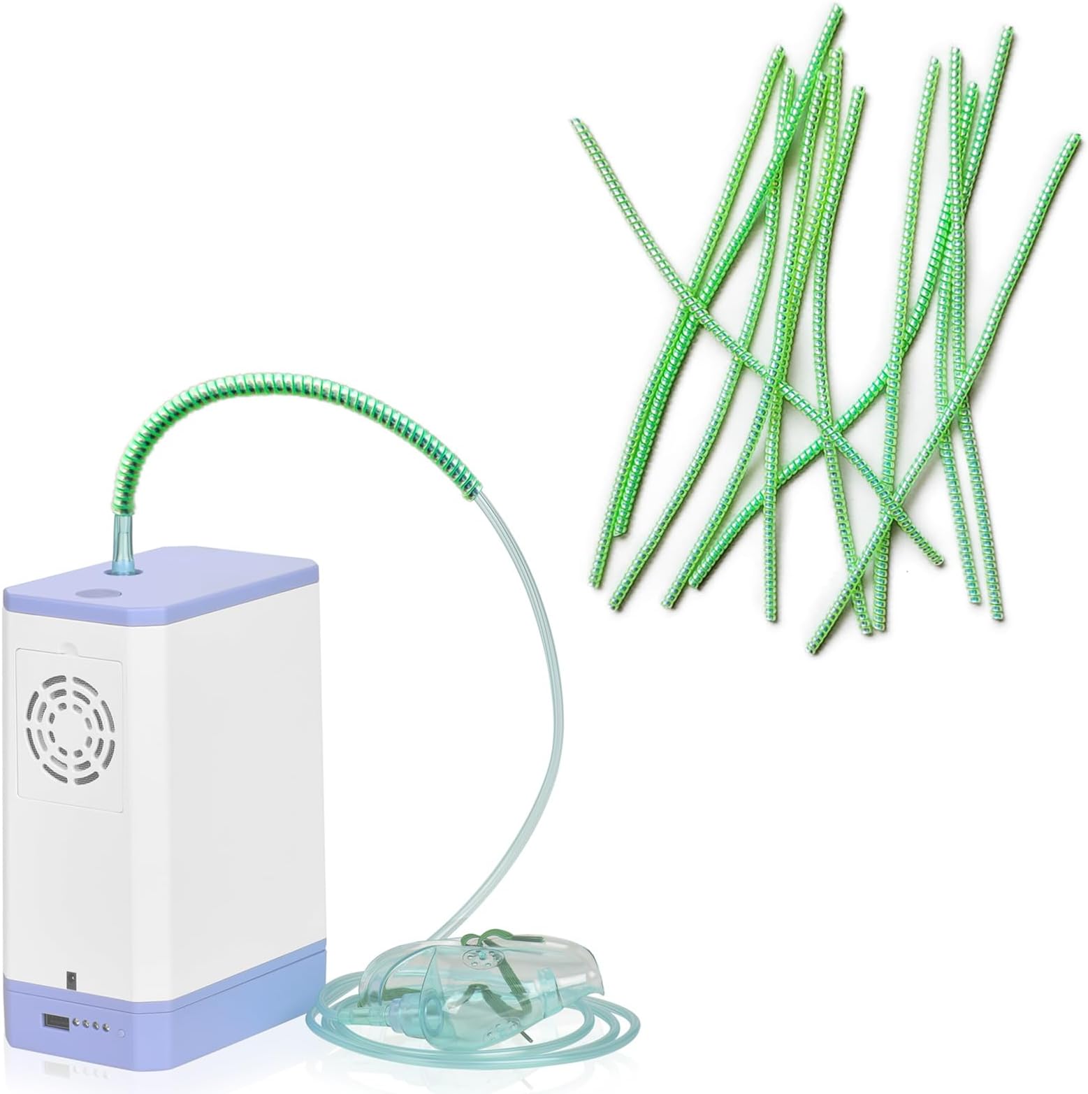 Amazon.com: BuyUp 12 Pack Oxygen Tubing Support Crimp Straightener for ...