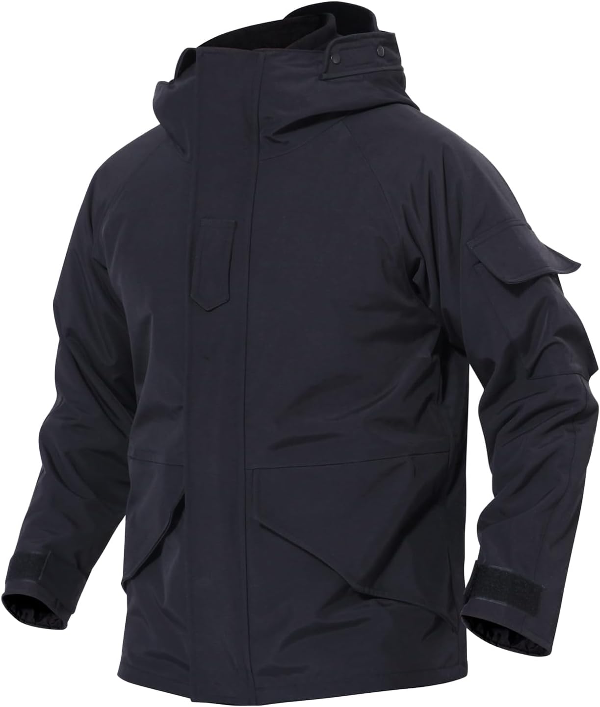 OCANXUE Men's Fleece Lined Soft Shell Jacket Winter Waterproof Hooded ...