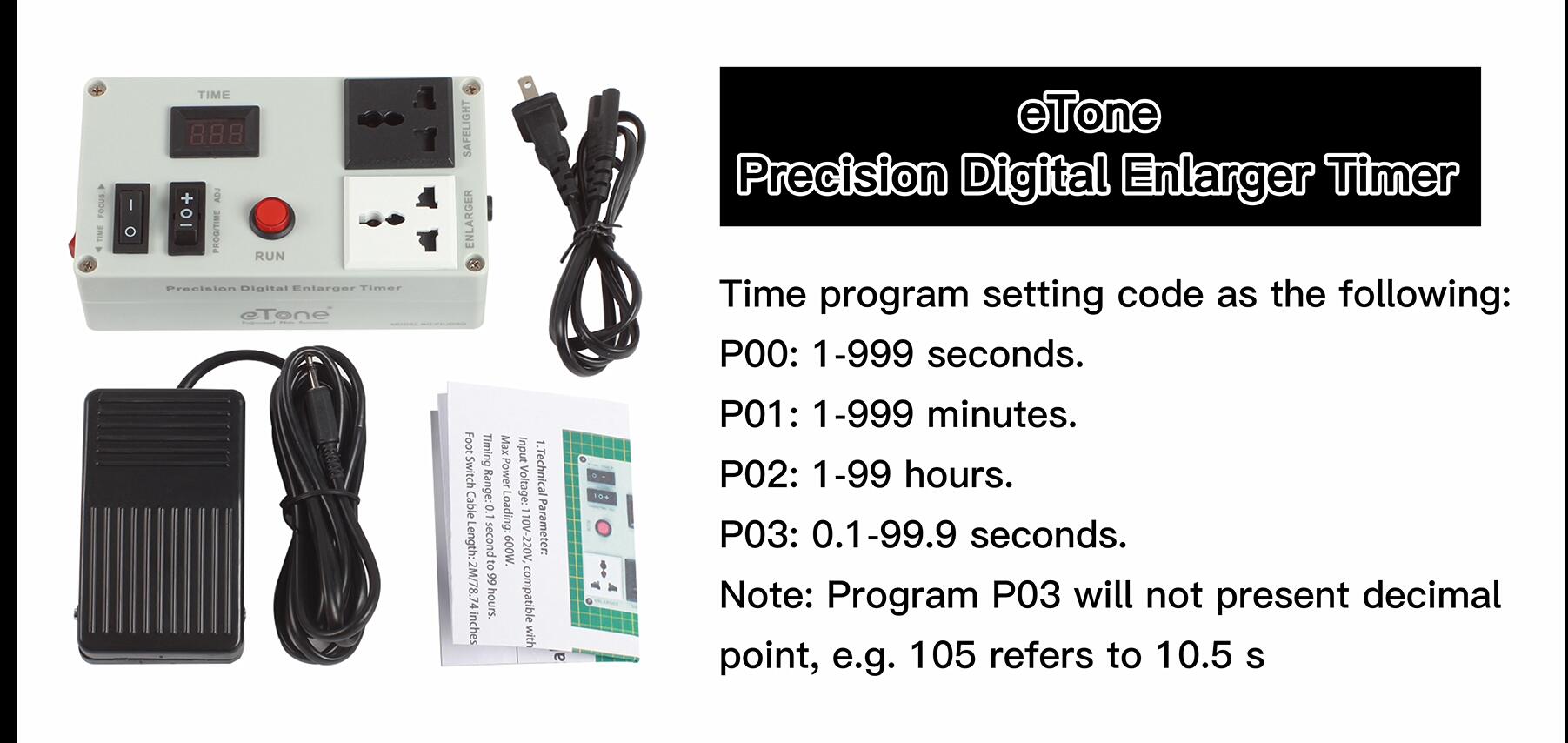 Watch how to use the enlarger timer? on Amazon Live