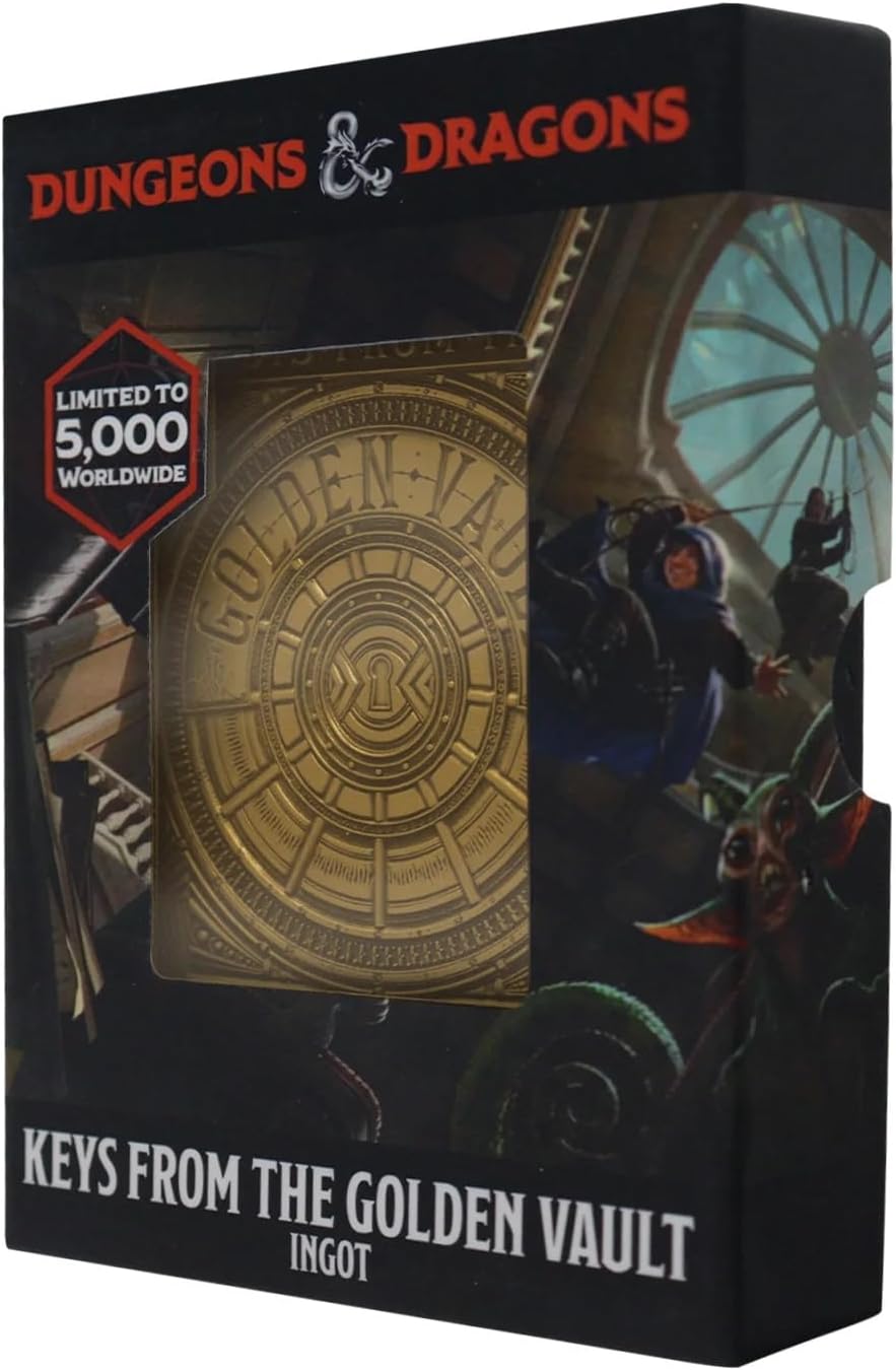 Dungeons & Dragons Limited Edition Keys From the Golden Vault Ingot ...