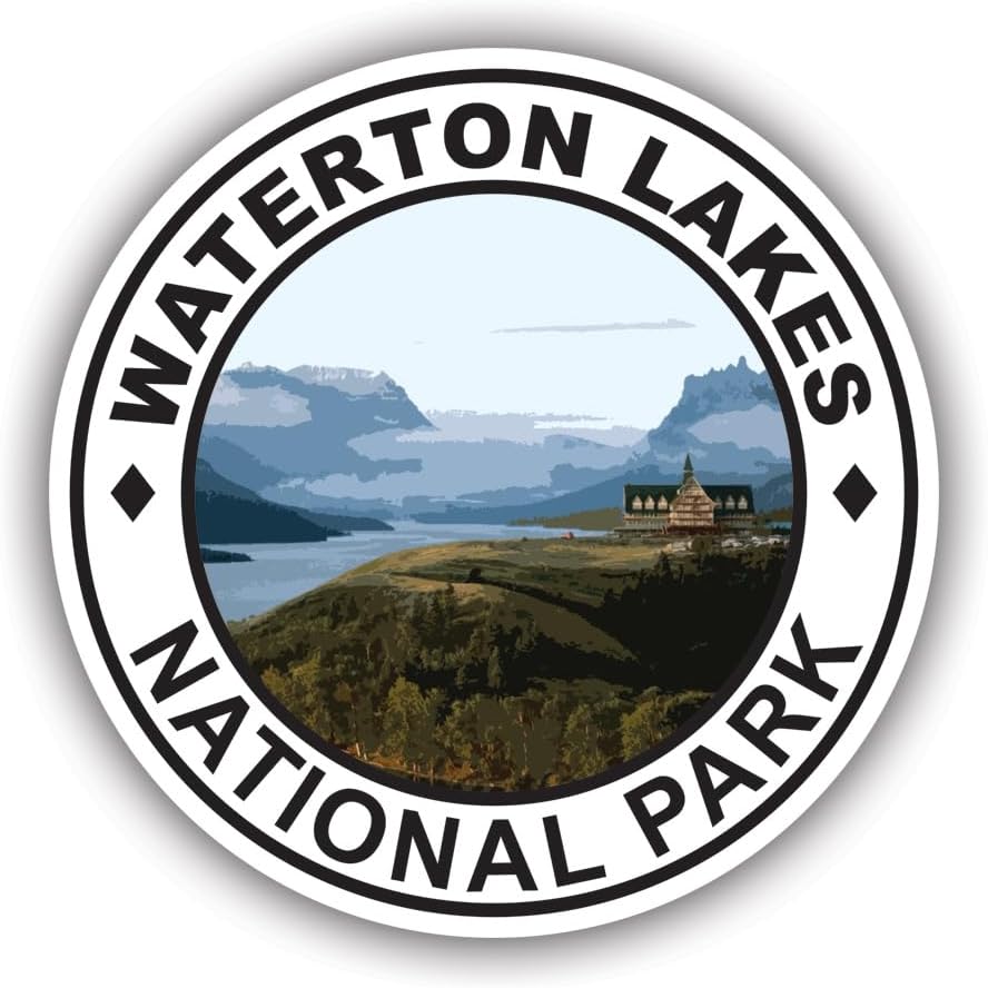 Amazon.com - fagraphix Waterton Lakes National Park Sticker Decal ...