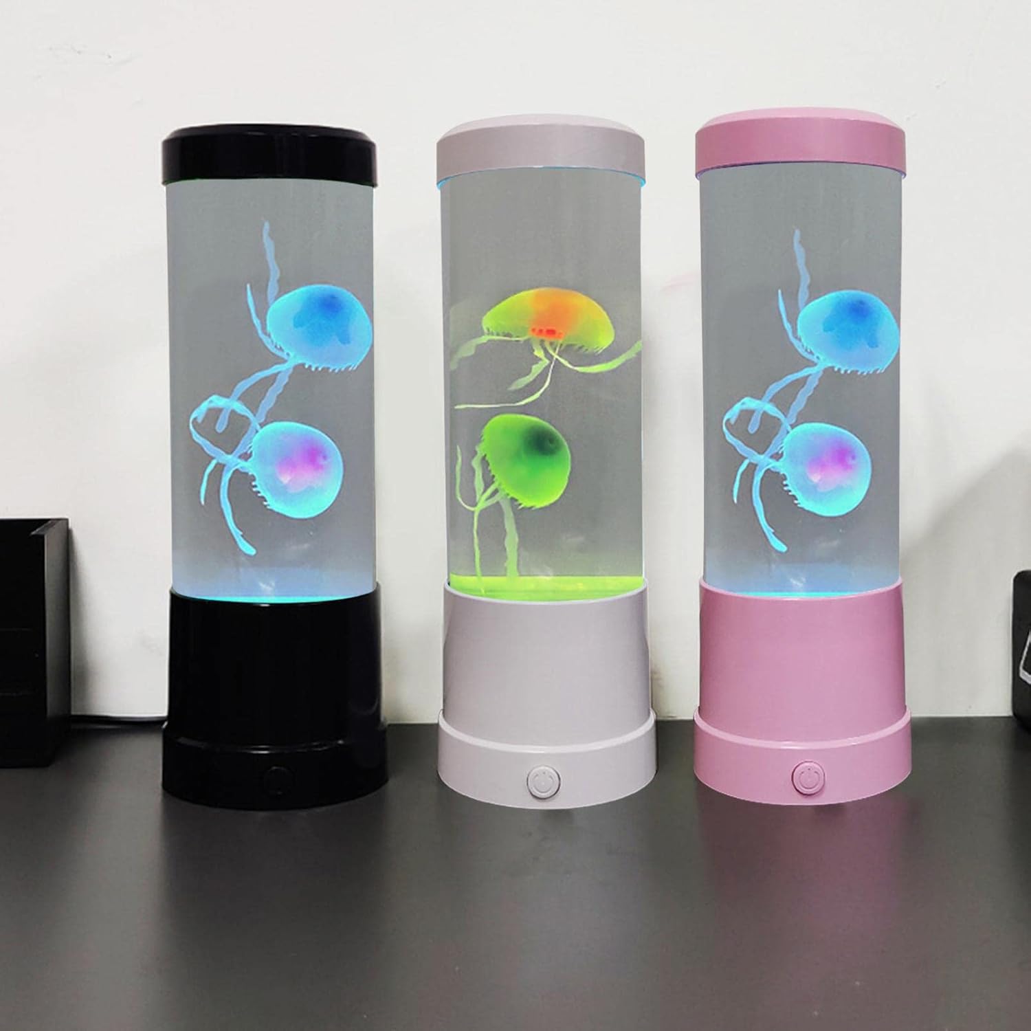 Amazon.com: Crazypig LED Dream Jellyfish Light - Round Real Jellyfish ...