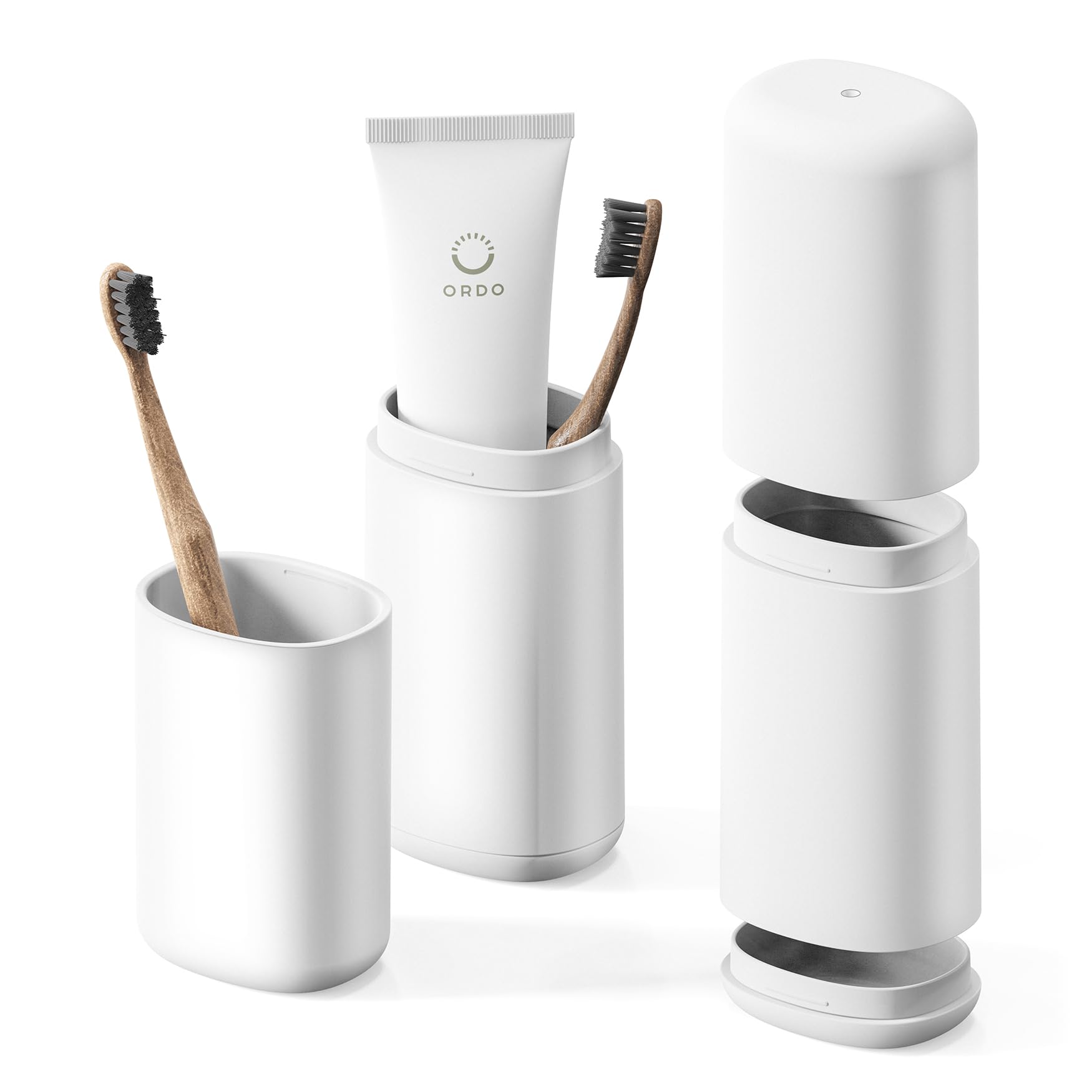 Amazon.com: Travel Toothbrush Case, Portable Tooth Brush Holder and ...