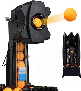 Amazon.com: Automatic Table Tennis Machine, Automatic Ball Launcher ...
