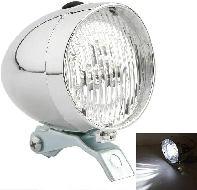 Amazon.com : Balance World Inc Classic 200LM LED Vintage Bike Headlight ...