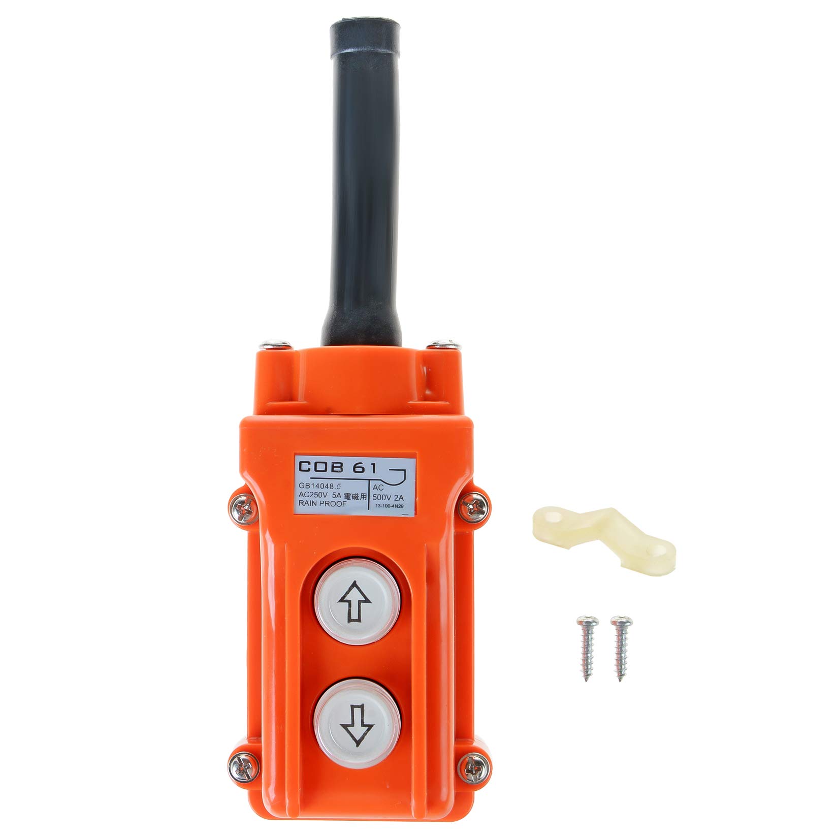 Winch Control Switch HOIST PUSH BUTTON IP65 UP-DOWN / COB-61 - DV ...