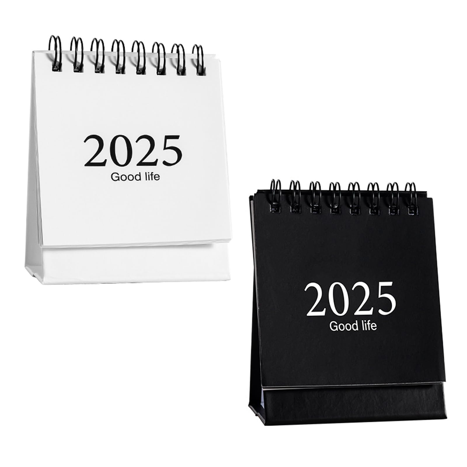 Amazon.com : Mini Desk Calendar 2024-2025, Standing Flip Small Desk ...