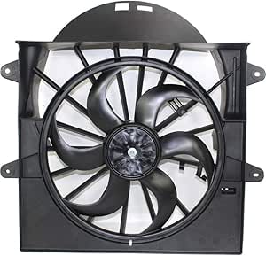 Amazon.com: For Jeep Commander Radiator Fan 2006 07 08 2009 Single Fan ...