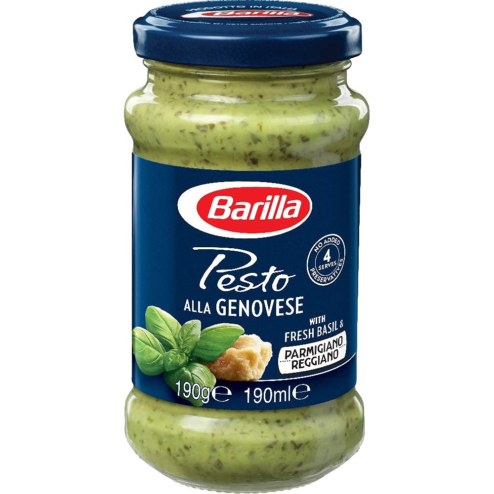 Barilla Pesto Genovese Pasta and Pizza Sauce, 190g, Italy | Non - GMO ...