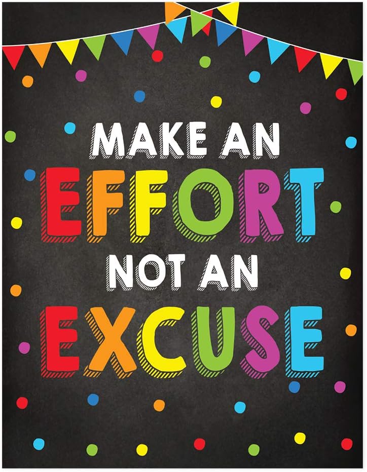 Amazon.com: Andaz Press School Classroom Homeschool Teacher Wall Art ...