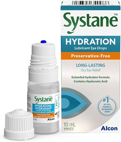 Systane Hydration Preservative-Free Lubricant Eye Drops for Dry Eyes ...
