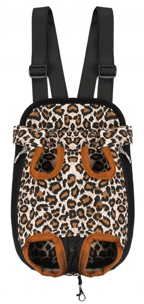 Amazon.com : Pet Dog Puppy Cat Carrier Five Holes Backpack Double ...