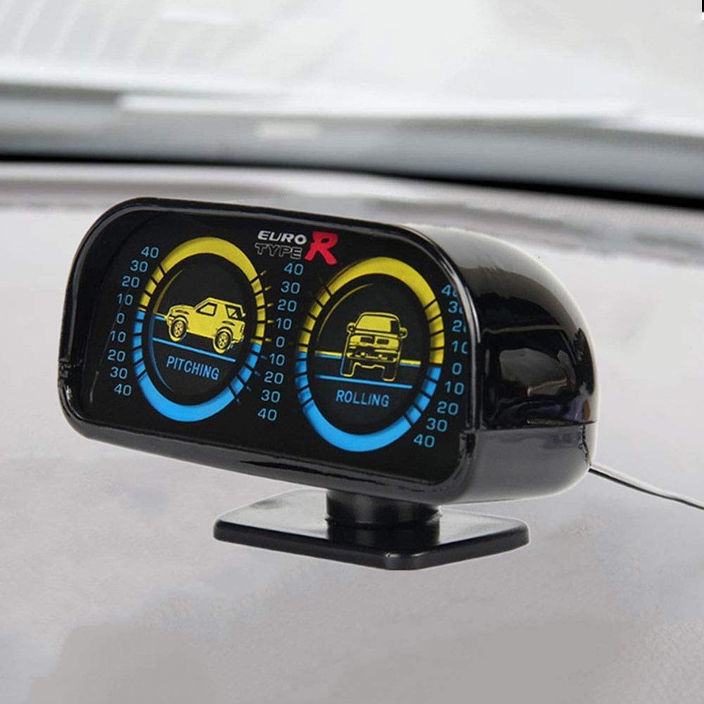Car Inclinometer Mount Off Road Inclinometer Gauge With Lamp Vehicle ...