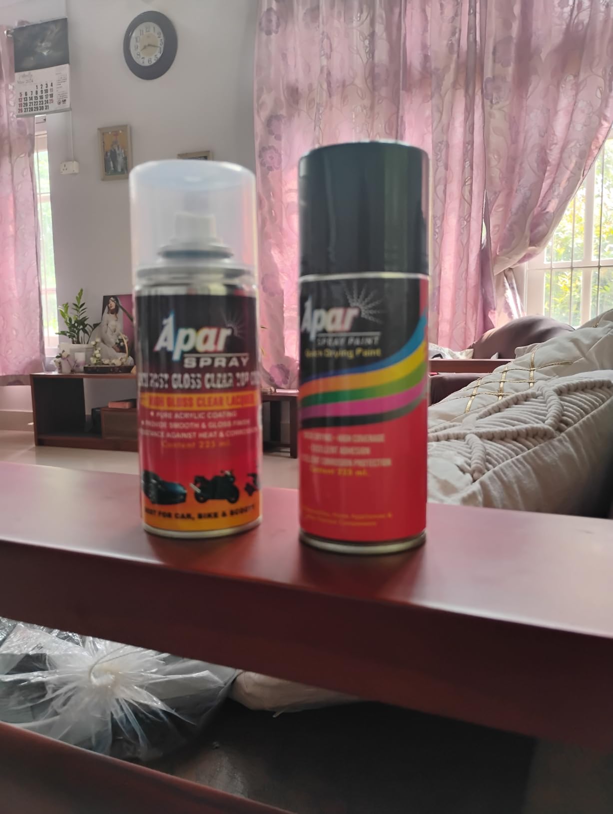 APAR Automotive Spray Paint Foliage Green (RC Colour Name) + GC, Compatible for Tata Tiago ...