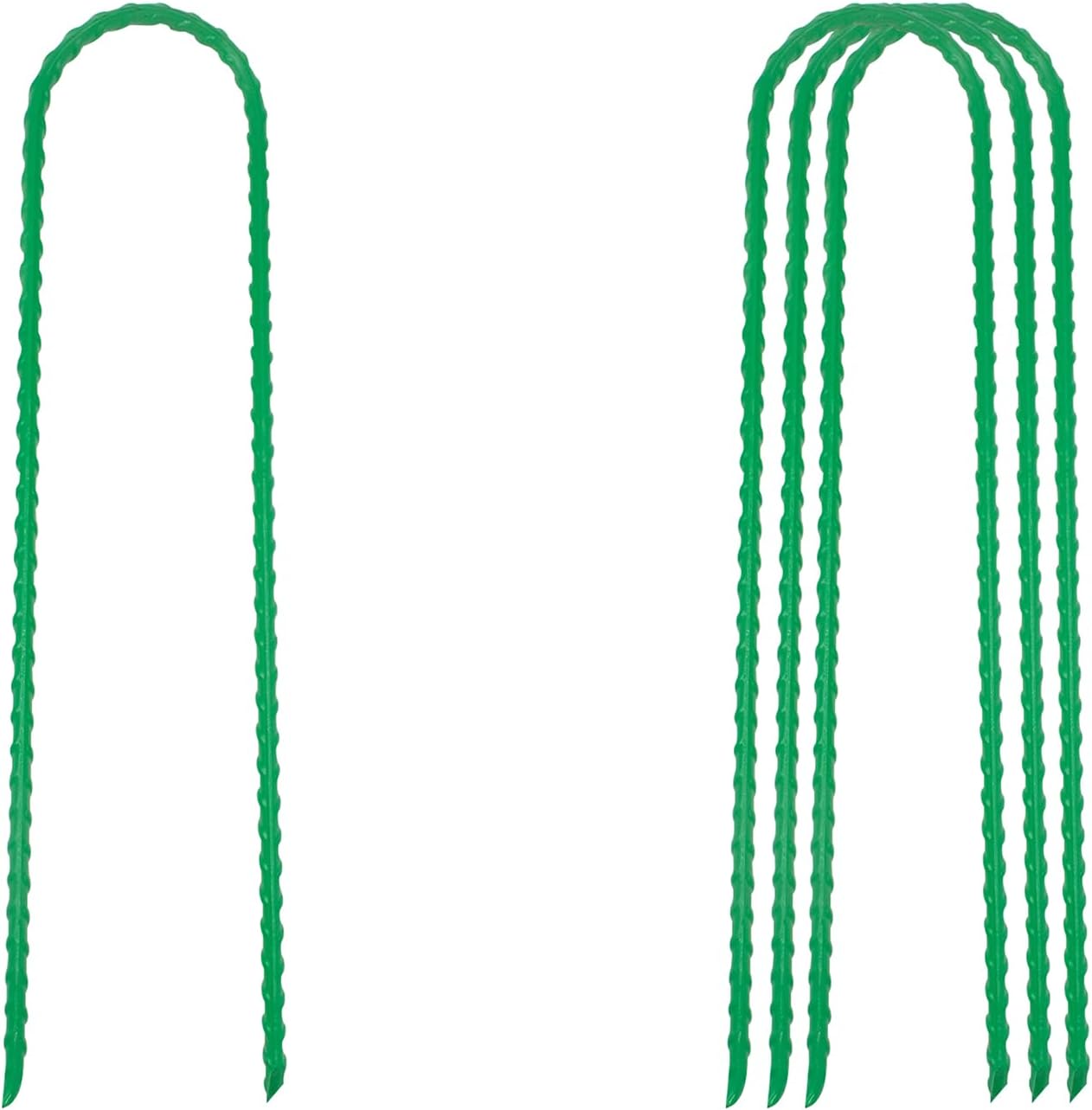 Amazon.com : JINGHANGER 4 Pack U-Shaped Rebar Stakes 12 Inch Ground ...