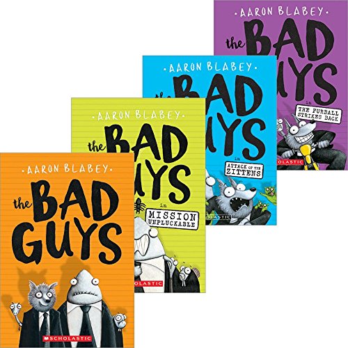 The Bad Guys - 4 Book Set - (1) The Bad Guys: Episode 1, (2) The Bad ...