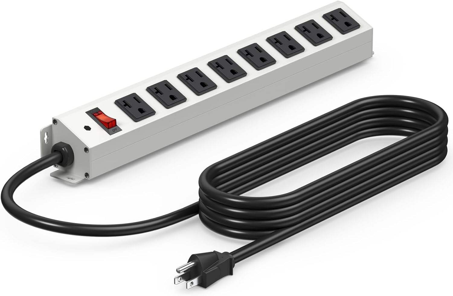 Amazon.com: CCCEI Corner Mount Angle Power Strip, Under Cabinet Heavy ...