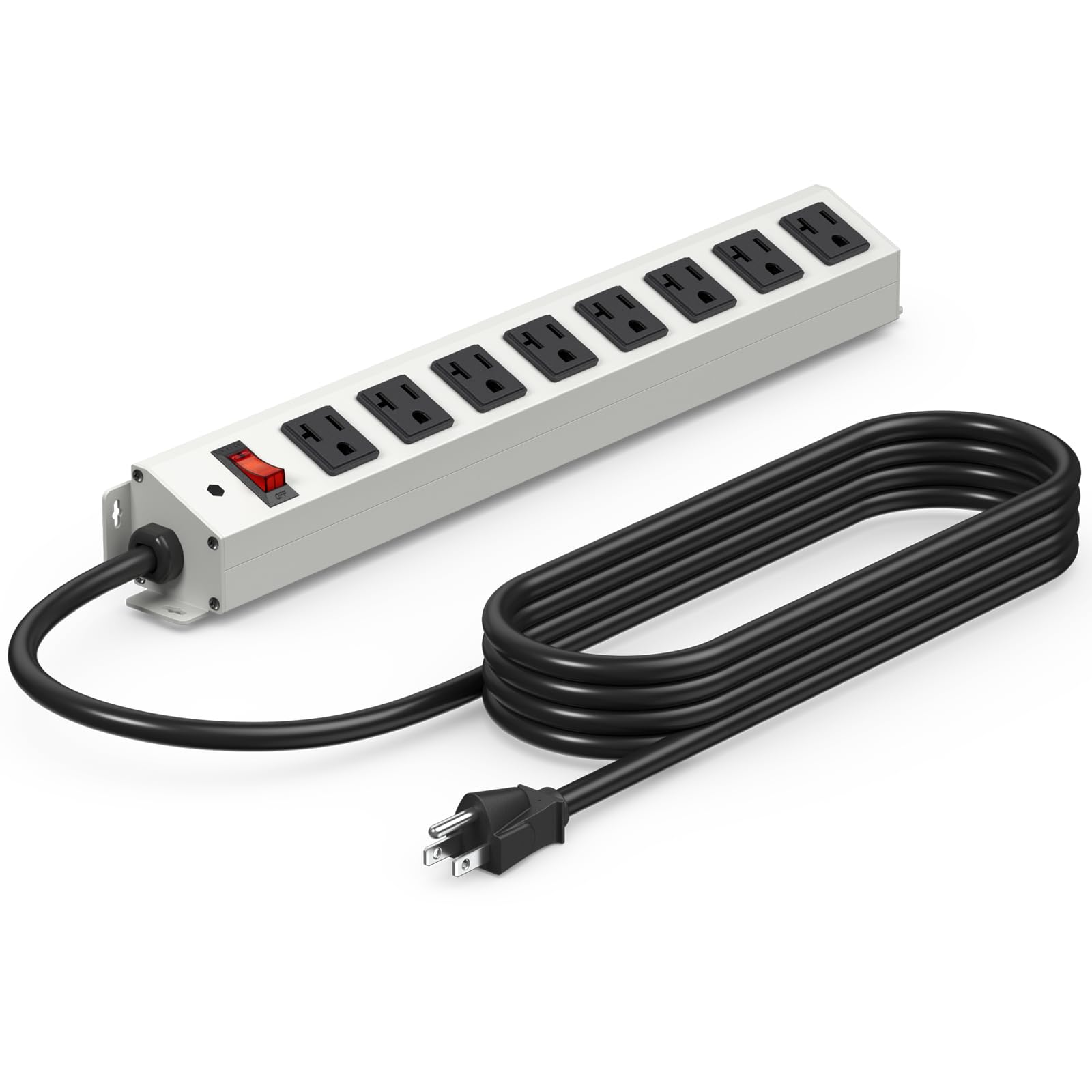 Amazon.com: CCCEI Corner Mount Angle Power Strip, Under Cabinet Heavy ...