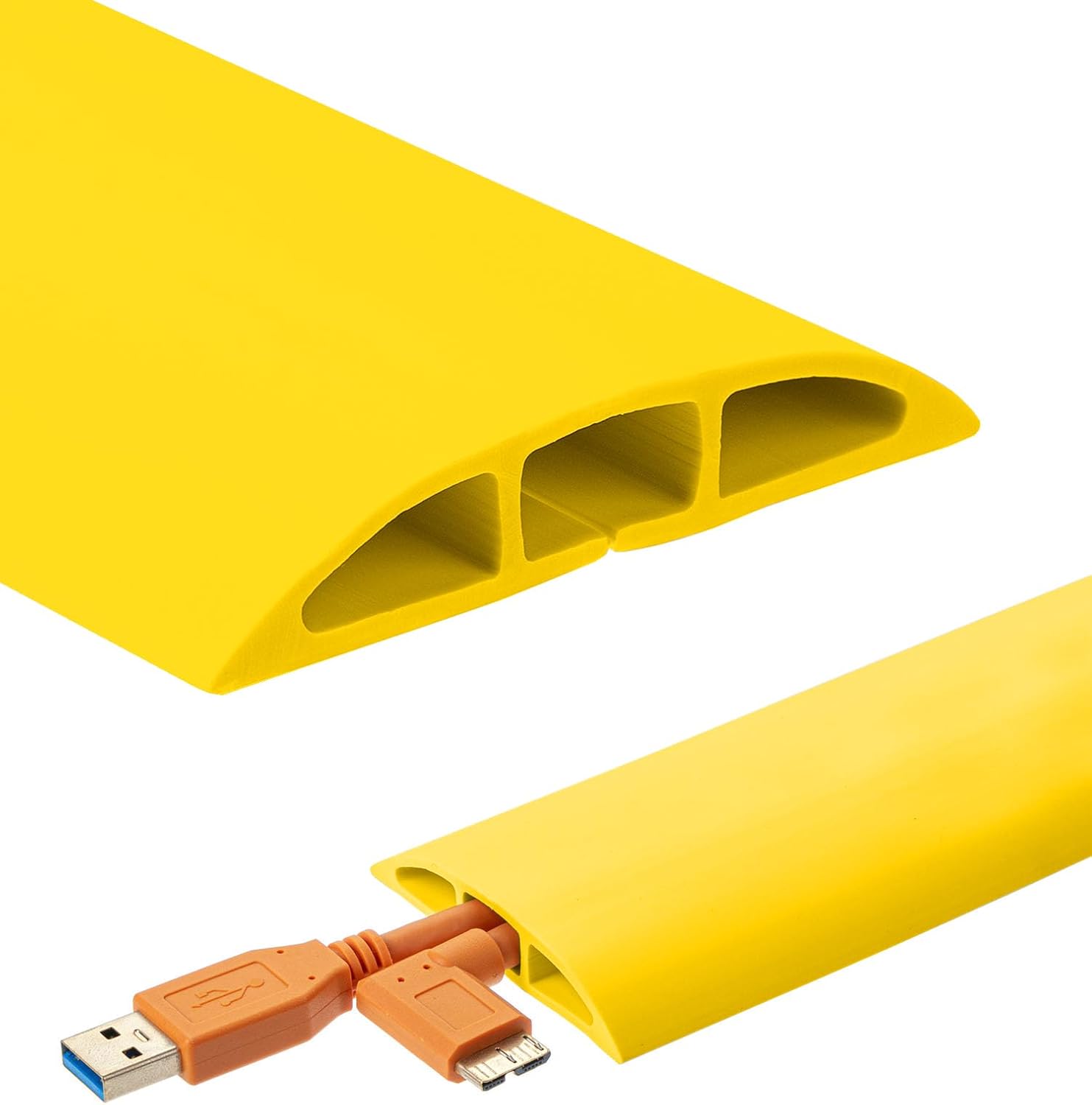 Amazon.com: Bates 8ft Yellow Extension Cord Cover - Floor Cord & Cable ...