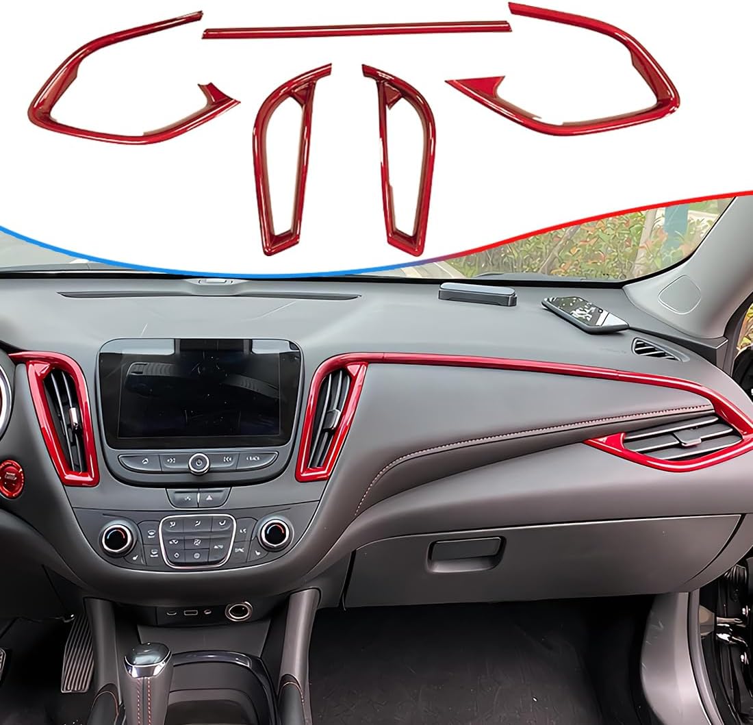 Amazon.com: MUXEE Dashboard AC Air Vent Outlet Trim, 5PCS for Chevrolet ...