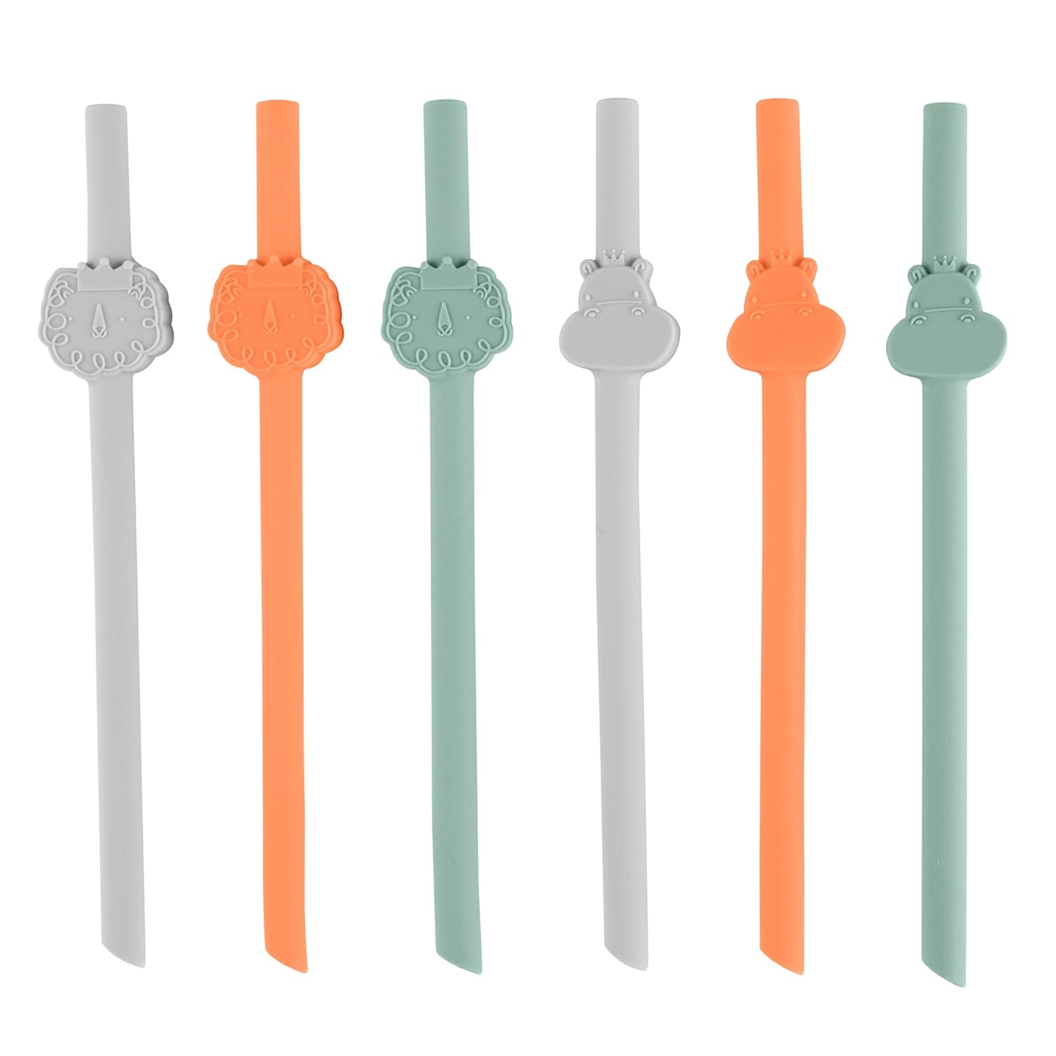 Amazon.com: Chicco Reusable Silicone Drinking Straws | Eco-Friendly ...