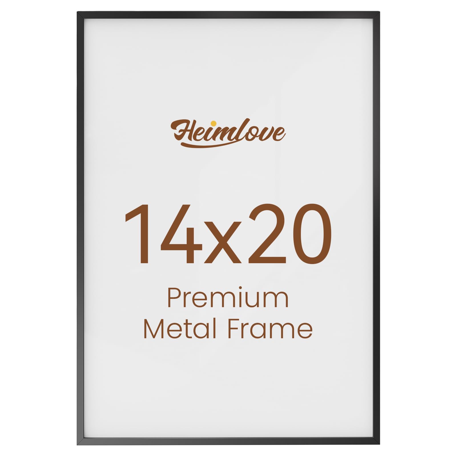 Amazon.com - Heimlove 14x20 inch Metal Picture Frame,Aluminum Photo ...