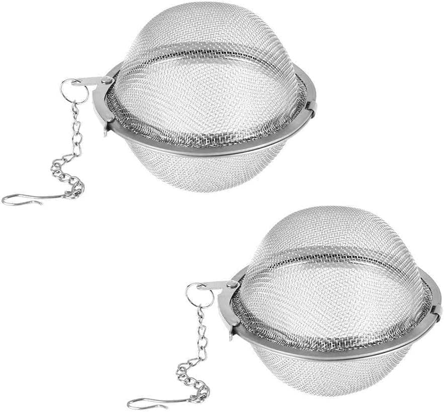 DHRUSIMI® Stainless Steel Tea Ball Strainer Mesh Infuser Filter ...