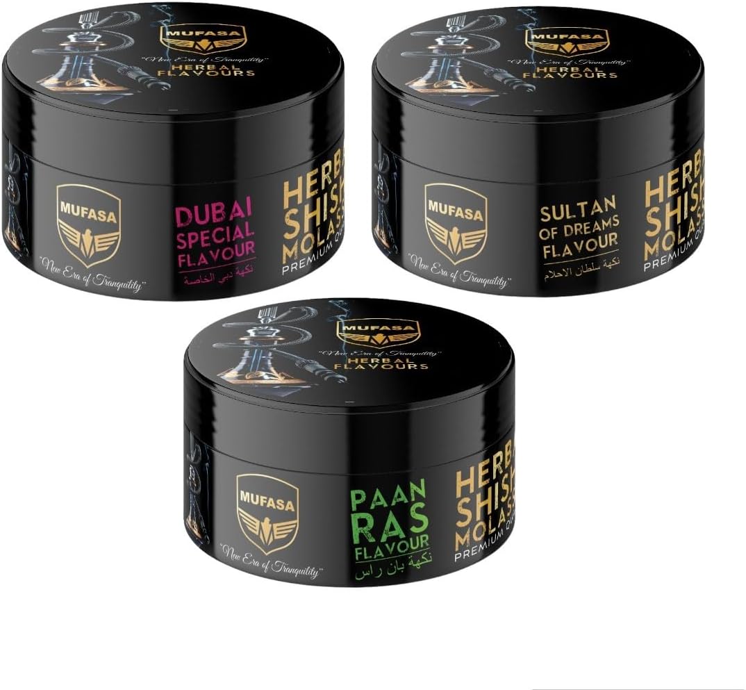 Amazon.com: Herbal Hookah Flavors Nicotine Free Hookah Shisha Flavors ...